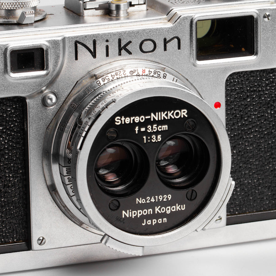 Nikon S3 Chrome + Stereo-Nikkor 3.5/3.5cm | Vintage | Coeln Cameras ...